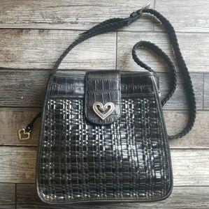 Brighton | Bags | Brighton Black Leather Bag | Poshmark